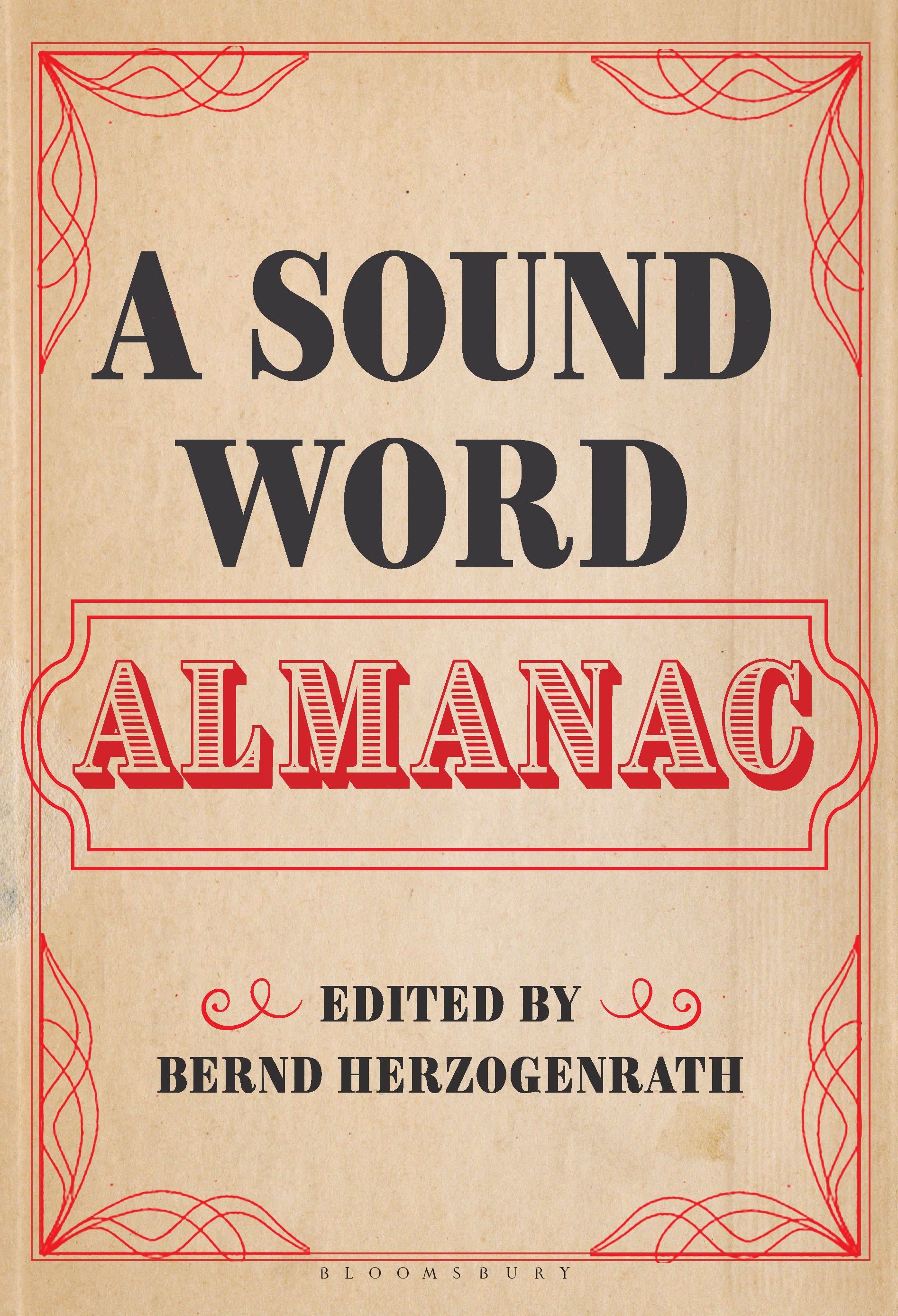 A Sound Word Almanac by Herzogenrath, Professor Bernd (Goethe ...