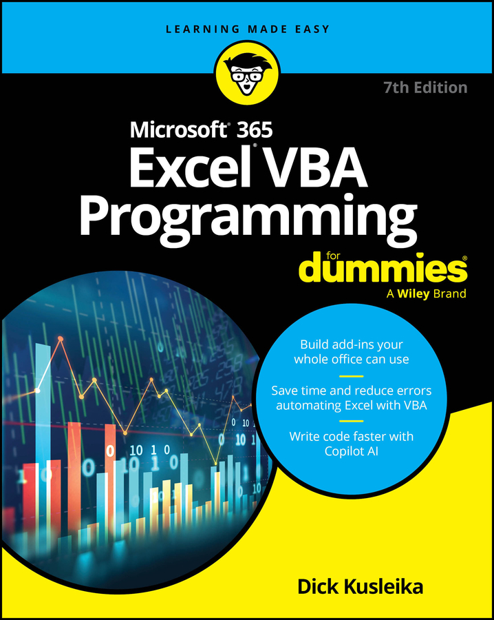 Microsoft 365 Excel VBA programming by Kusleika, Dick (9781394292400 ...