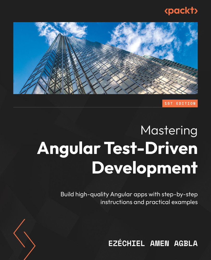 Mastering angular test-driven development: build high-quality Angular ...