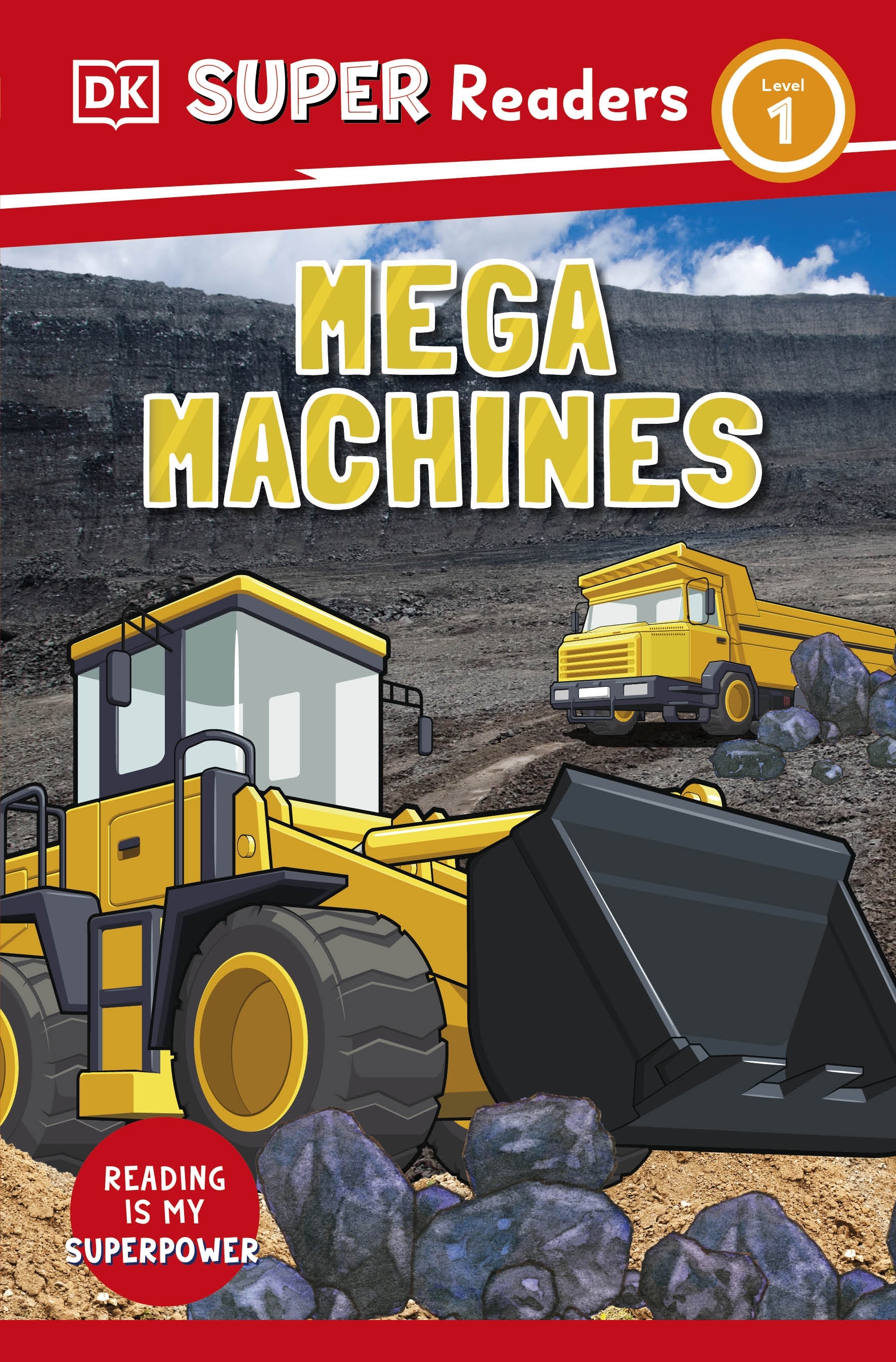 DK Super Readers Level 1 Mega Machines by DK (9780241602614) | Browns Books
