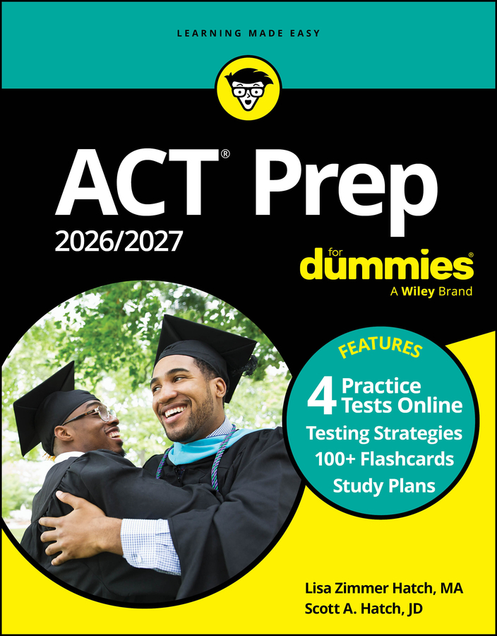 ACT Prep 2026/2027 For Dummies: Book + 4 PracticeTests & 100 ...