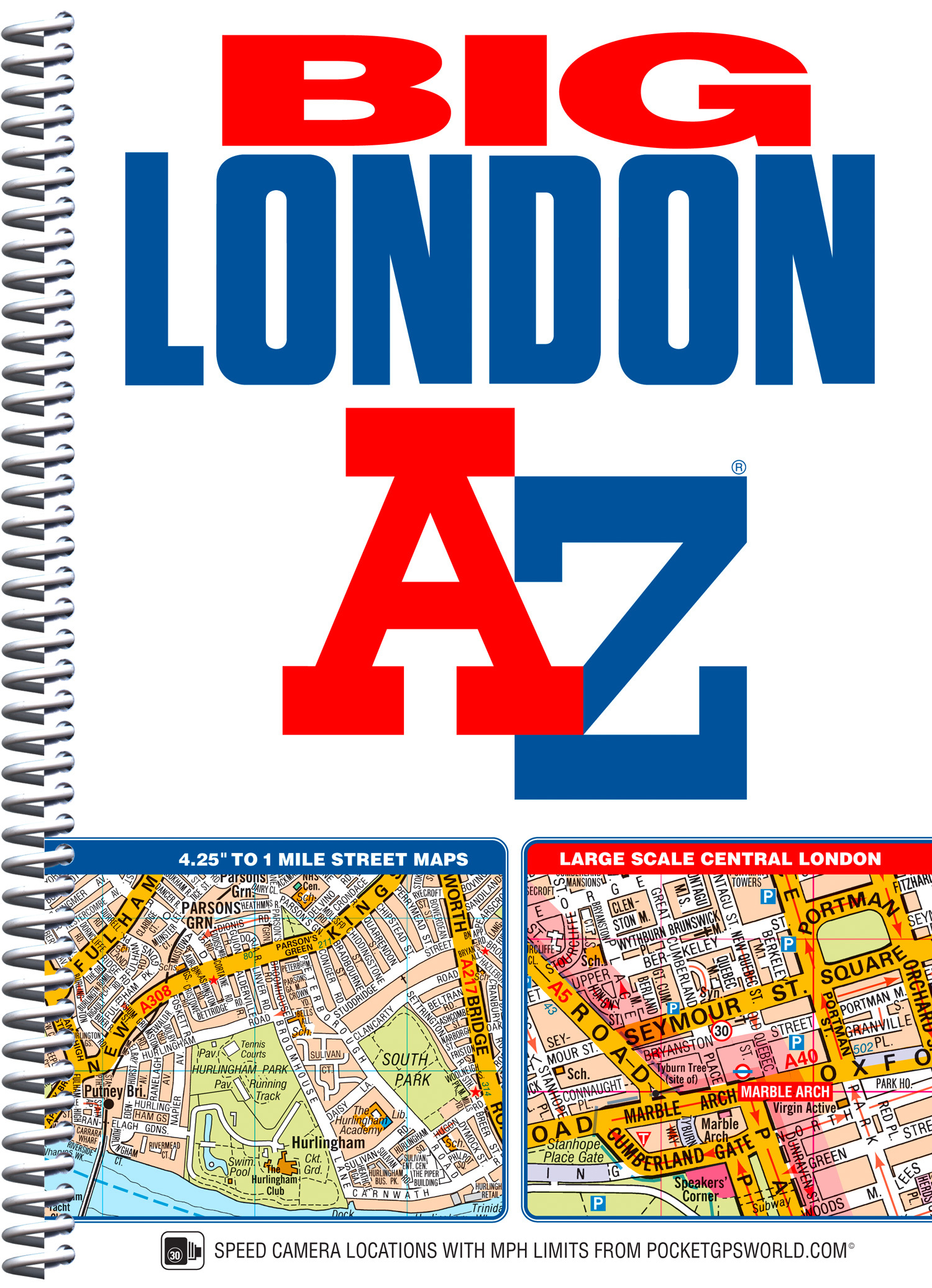 Big London A-Z Street Atlas by Geographers' A-Z Map Co Ltd ...