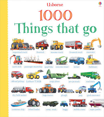 Usborne 1000 things that go by Taplin, Sam (9781409551843) | BrownsBfS
