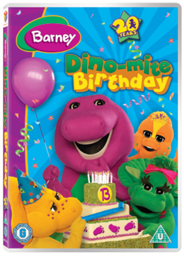 Barney Dino Mite Birthday Dvd 2008 Cert U Incredible Value And Free