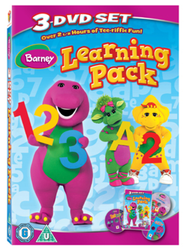 Barney: Learning Pack DVD (2011) cert U 3 discs Expertly Refurbished ...