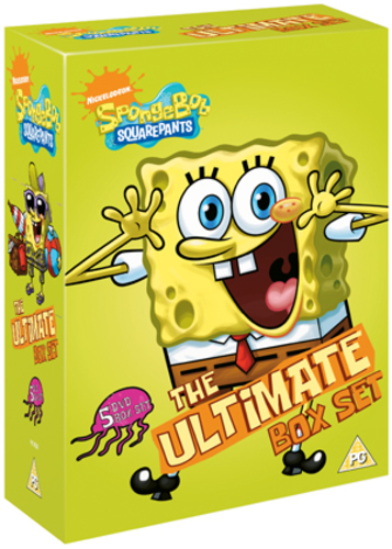 SpongeBob Squarepants: The Ultimate Box Set DVD cert PG 5 discs Amazing ...